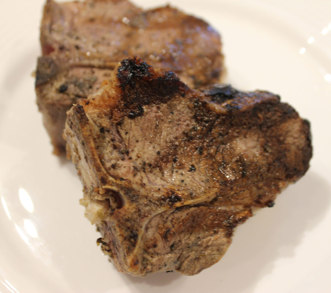 Mediterranean Lamb Chops from Flavorize - Cooking by the Book
