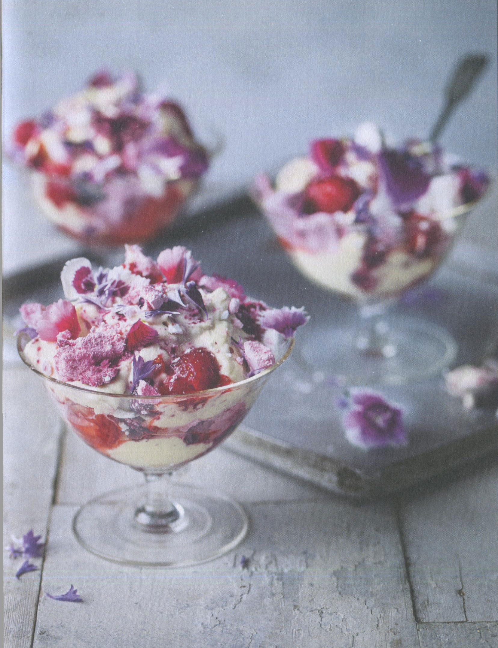 Floral Mess from The Art of Edible Flowers - Cooking by the Book